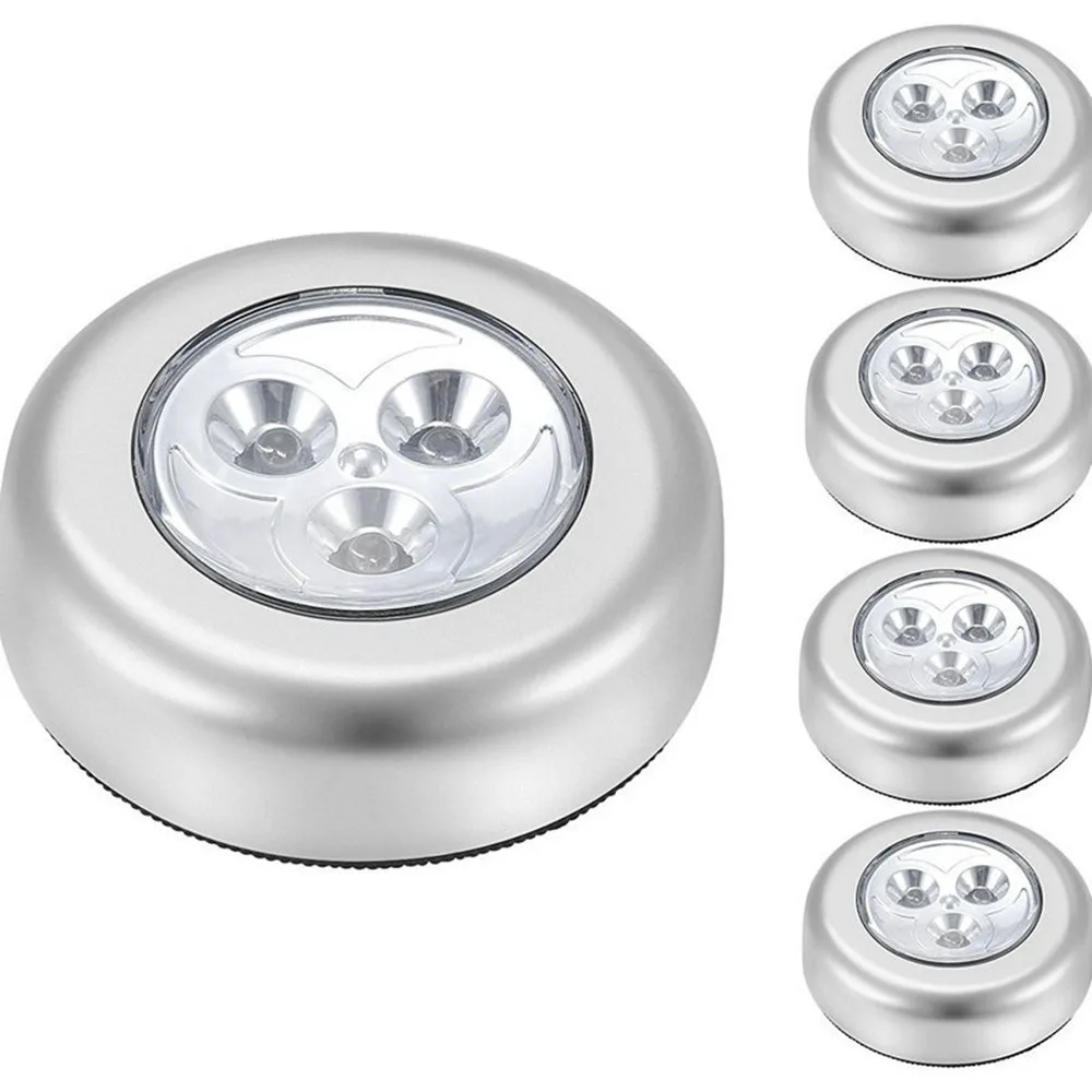 LED Night Light Pat Light Touch Emergency Light Creative Paste Light ...