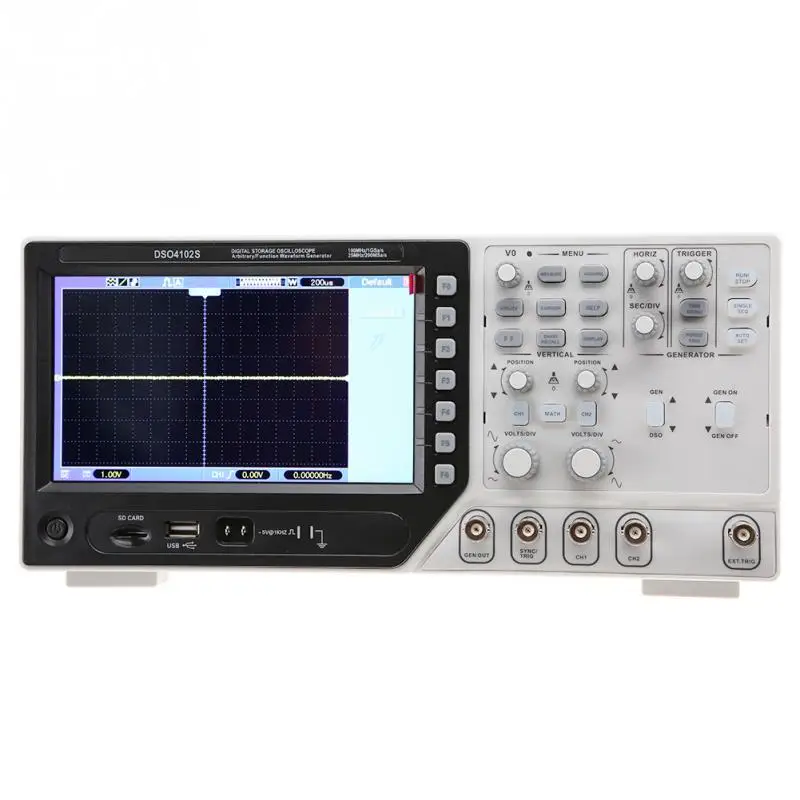 Hantek DSO4102S 2 in 1 Digital Oscilloscope 2CH 100MHz + 25MHz Signal ...