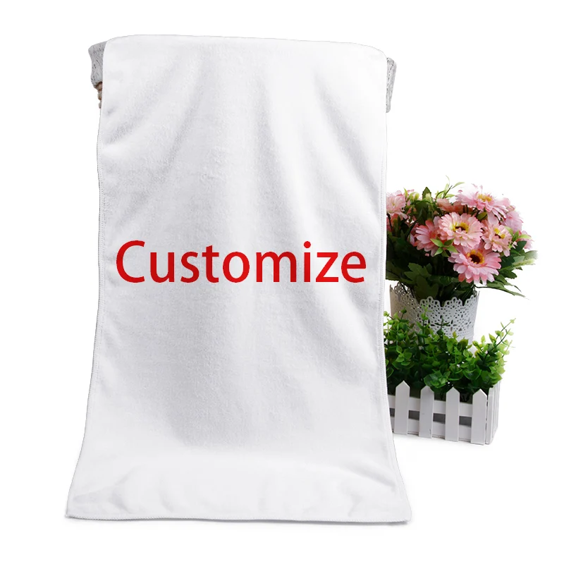 Customized Digital Printing Sublimation Microfiber Bath Beach Towel ...