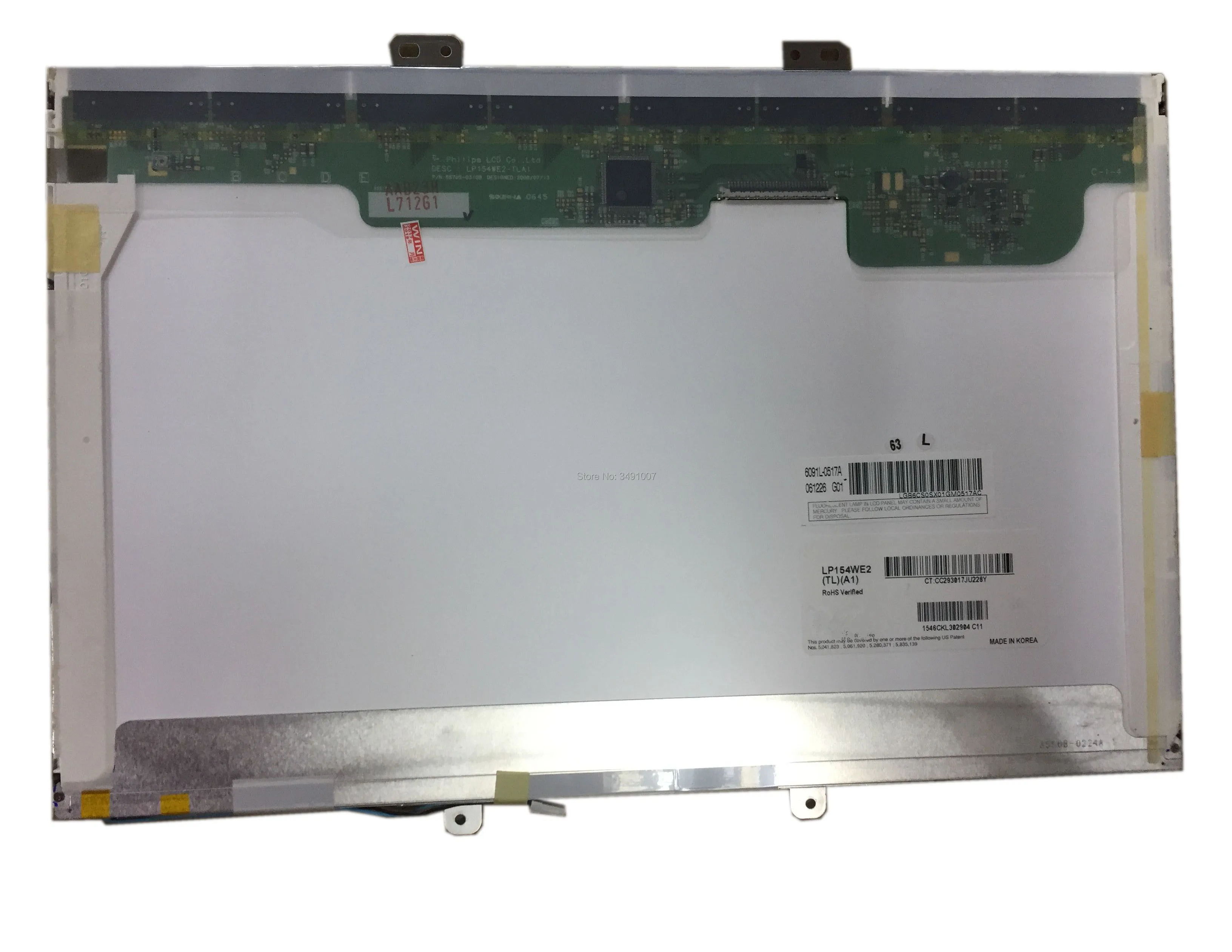 LP154WE2-TLA1-TLA2-TLA6-TLA7-TLB1-TLA8-TLB2-fit-LP154W02-TL09-TL10 ...