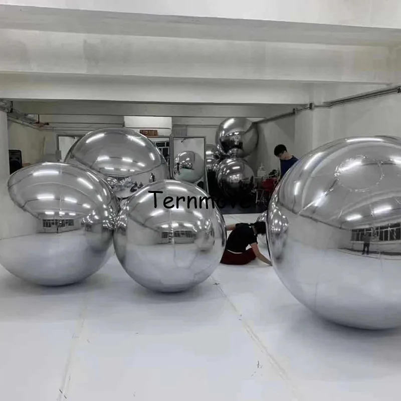 5-Colors-Mirror-Show-Ball-Reflective-Giant-Inflatable-Mirror-Ball-Hot ...