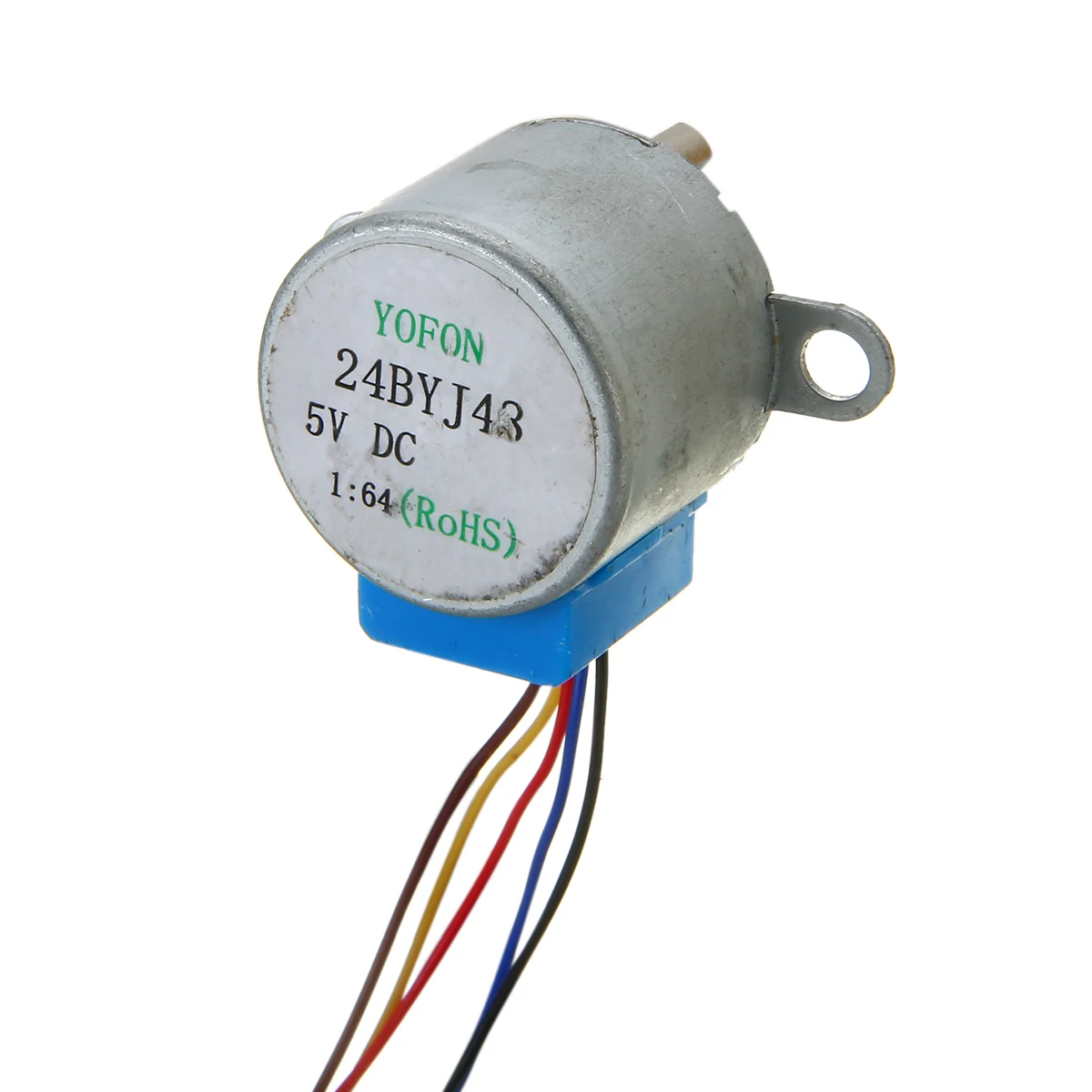 New 24BYJ48 DC5V Gear Stepper Motor 4-Phase 5-Wire Micro Reduction Step ...