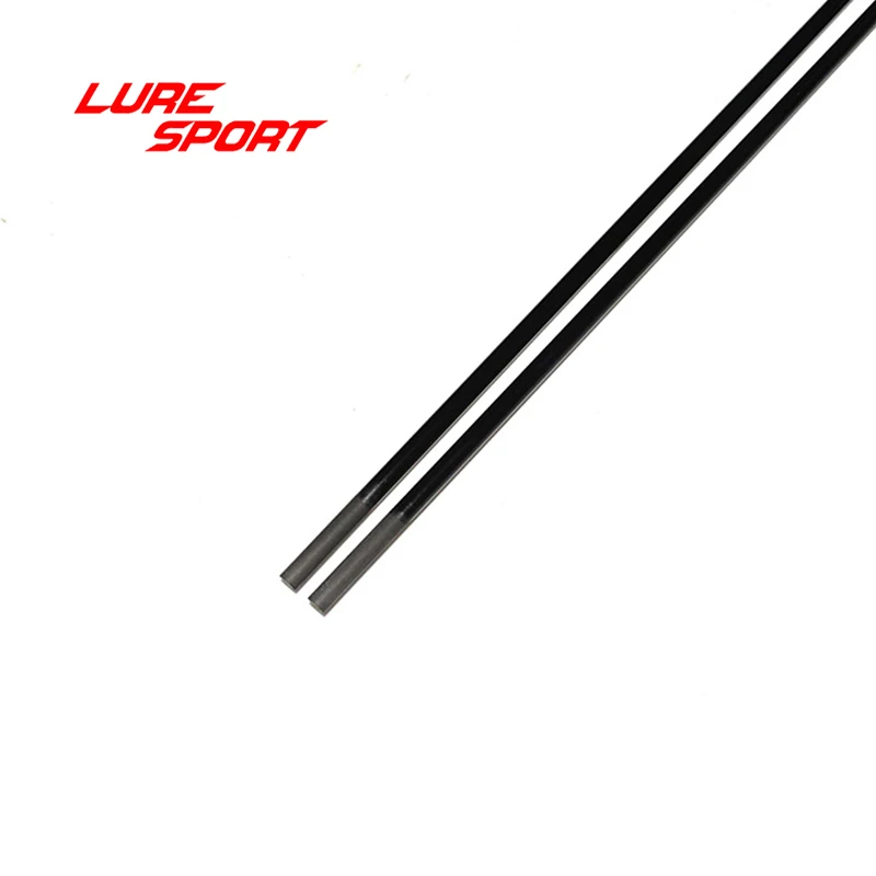 LureSport-2pcs-1-5m-UL-soft-Solid-carbon-rod-blank-Black-paint-fishing ...