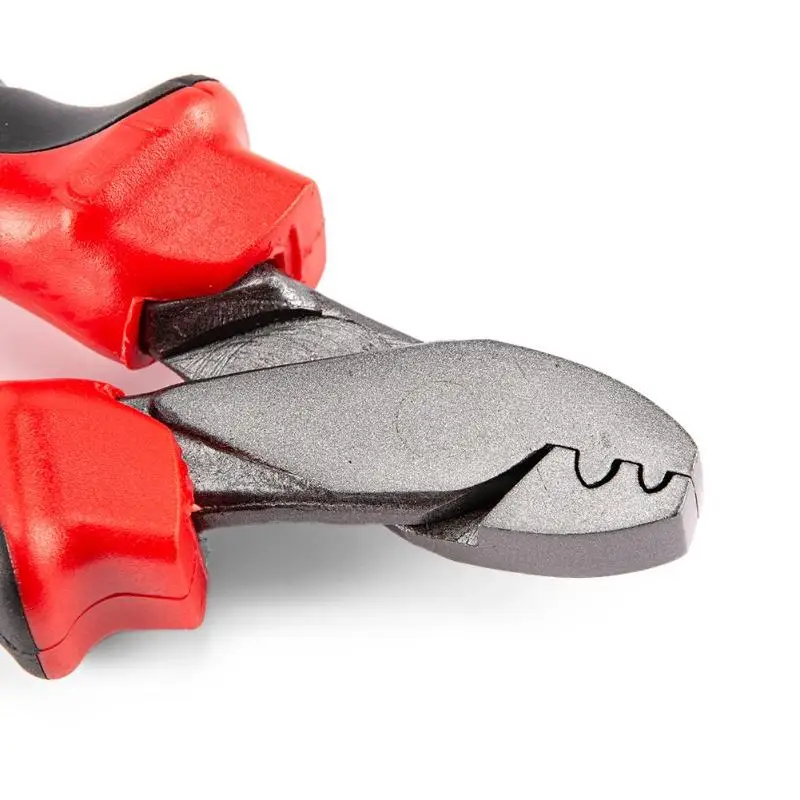 Red Black Handle Fishing Pilers High Carbon Steel Cable Wire Stripper ...
