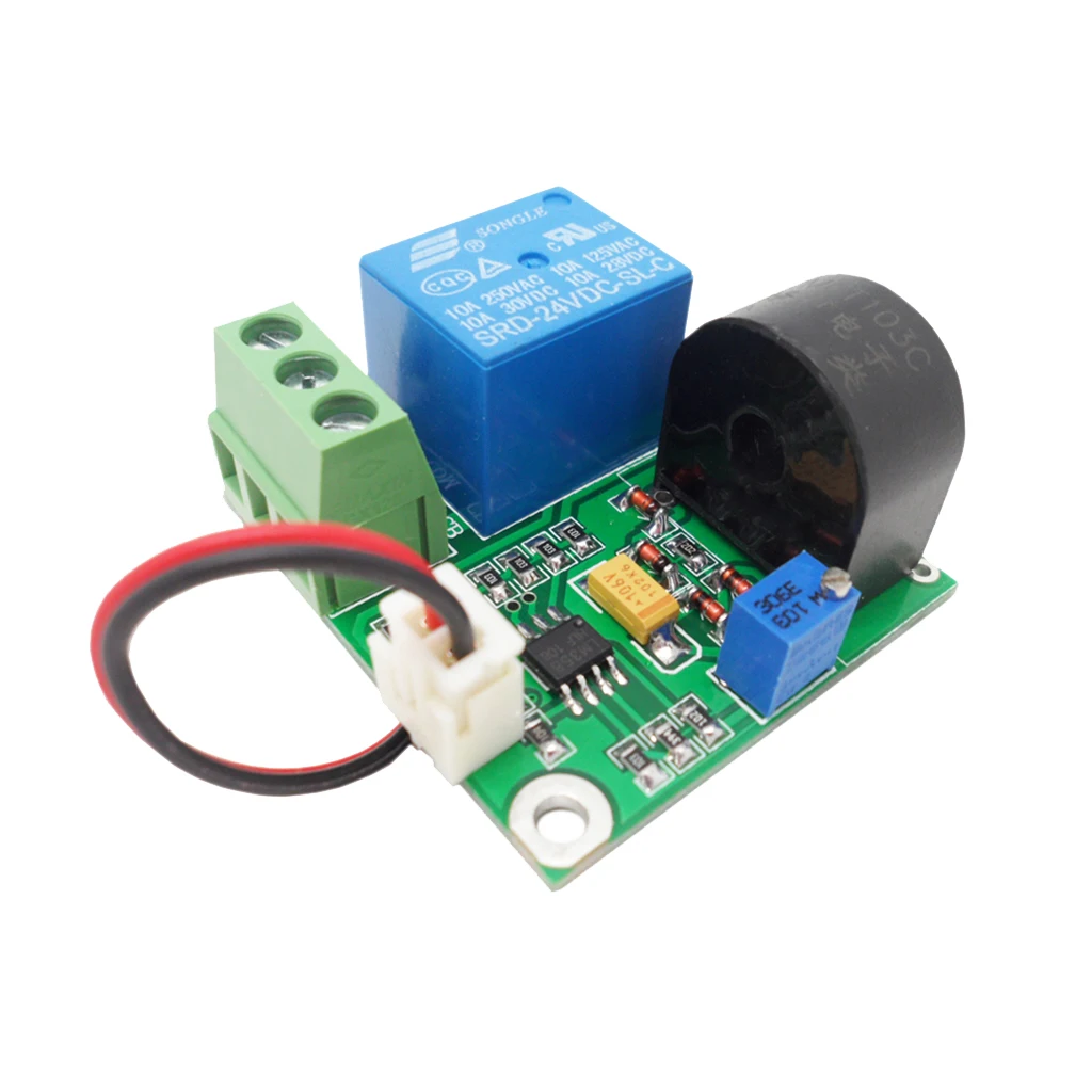 Buy Current Sensor Module Ac Detection Module Dc 24v Overcurrent Protection 10a 
