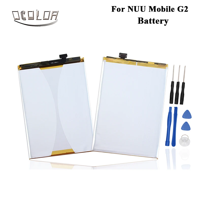 Ocolor For Nuu Mobile G2 Battery 4000mah Mobile Phone Replacement ...