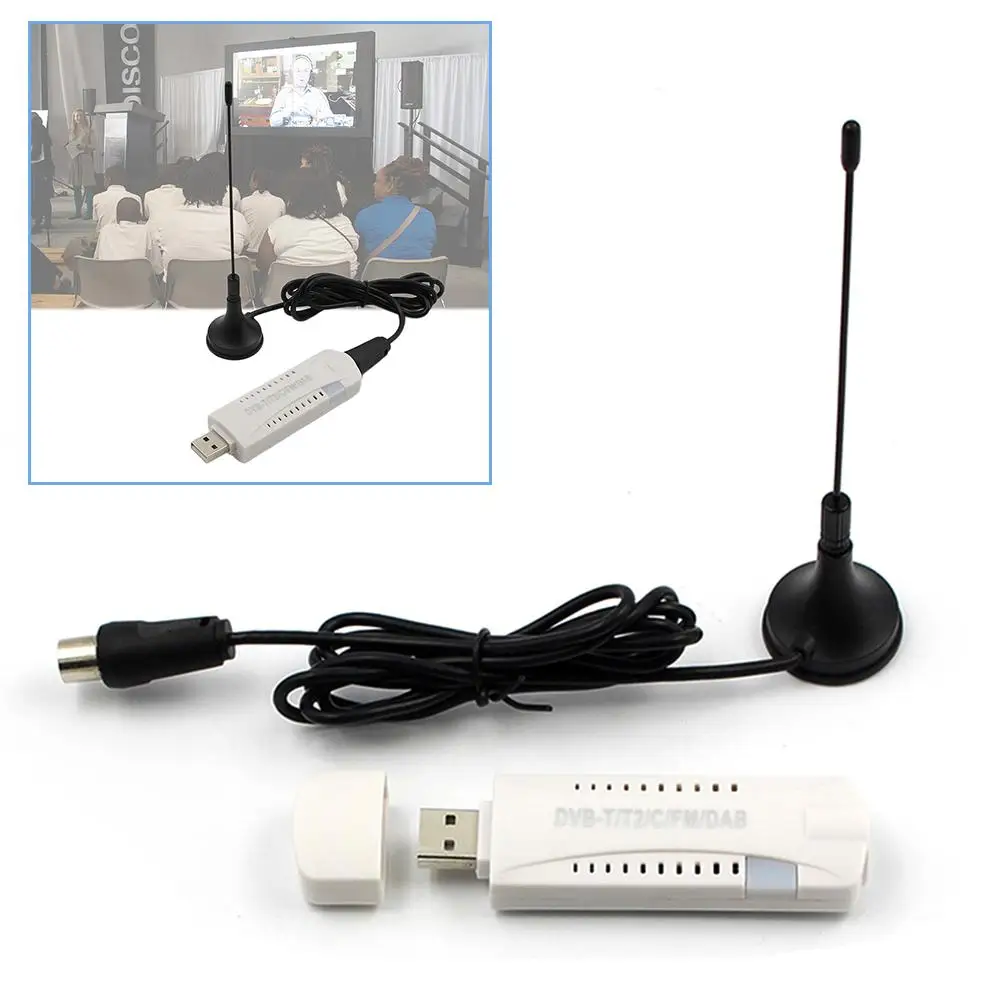 Nuevo USB Digital TV Stick FM + DAB DVB T T2 ordenador Terminal TV ...