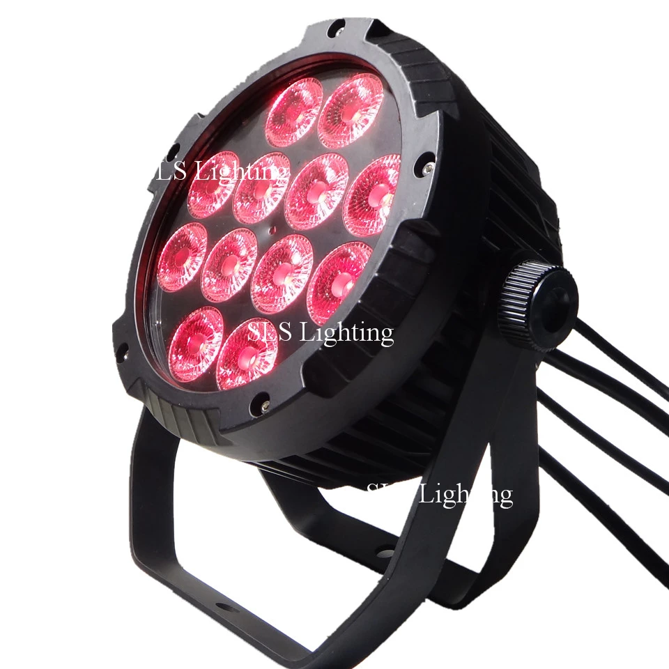 8pcs-lot-Flat-slim-outdoor-led-par-cans-12x18W-RGBWA-UV-6IN1-RGBWPY ...
