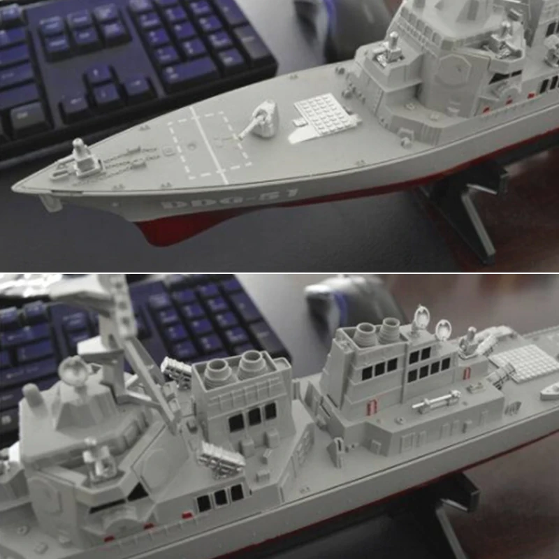 1*Battleship Model Toy Child Static Navigation Battleship Model Toy ...