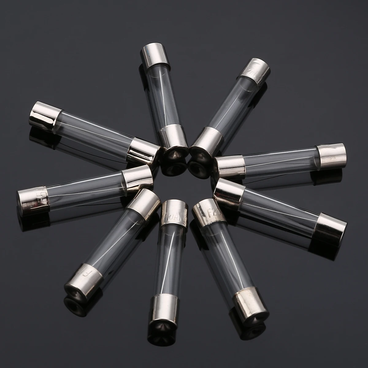 72pcs 6x30mm Assorted Glass Fuse Fast Quick Blow Glass Tube Fuse With Fuse Holder Kit 05a1a2a