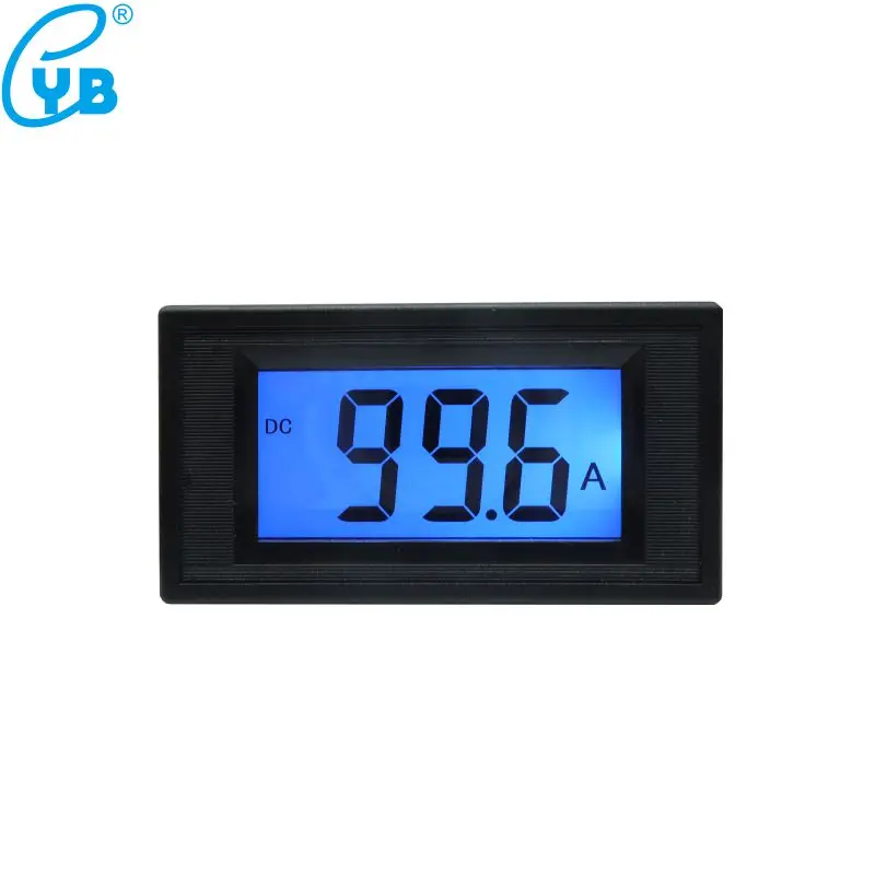 Lcd Digital Dc Current Meter Dc 100a Ammeter Amp Panel Meter Dc Ampere ...