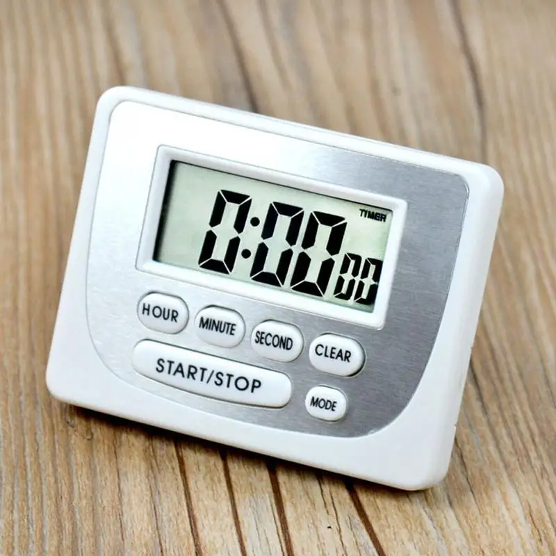 2018 NEW HOT 24 Hour Electronic Timer Alarm Clock Digital Kitchen 