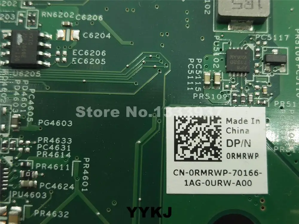 Для Dell V1540 1540 N5040 Материнская плата ноутбука HM57 DV15 CPUMA MB ...