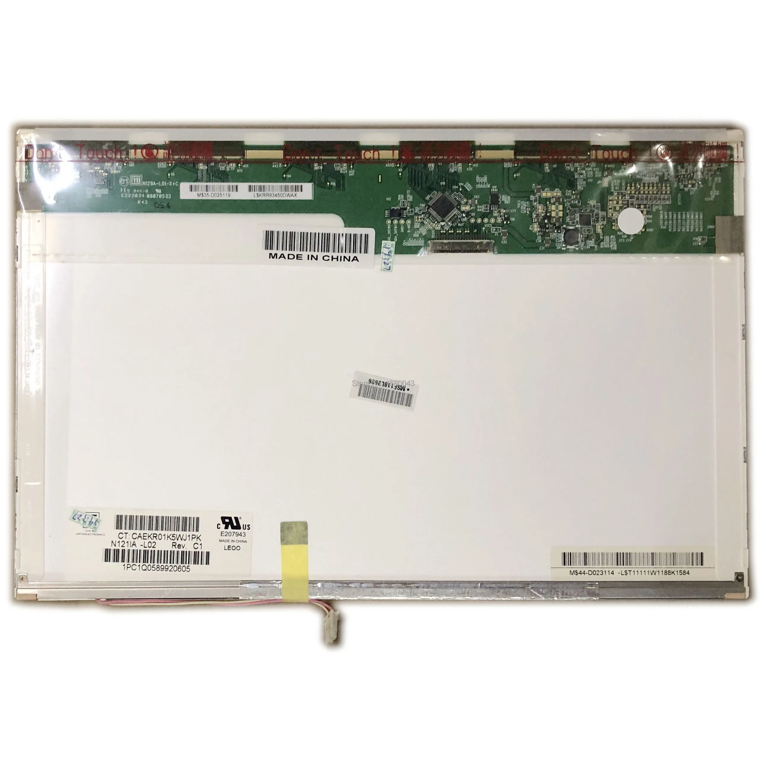 N121IA L02 Rev C1 B121EW03 V.6 LTN121W1 L03 LP121WX1 LTN121AT02 N121I3 ...