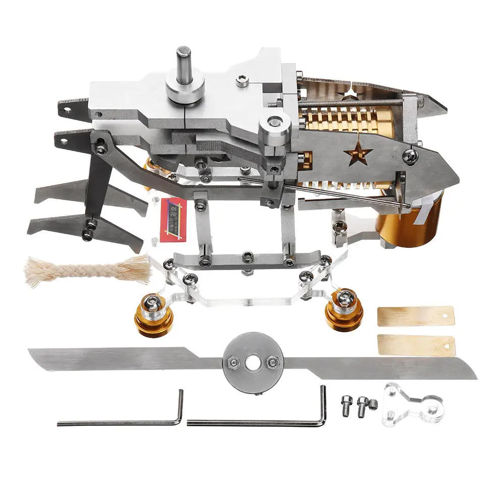 300-1000RPM Helicopter Flywheel Stirling Engine Motor Heat Steam Power ...