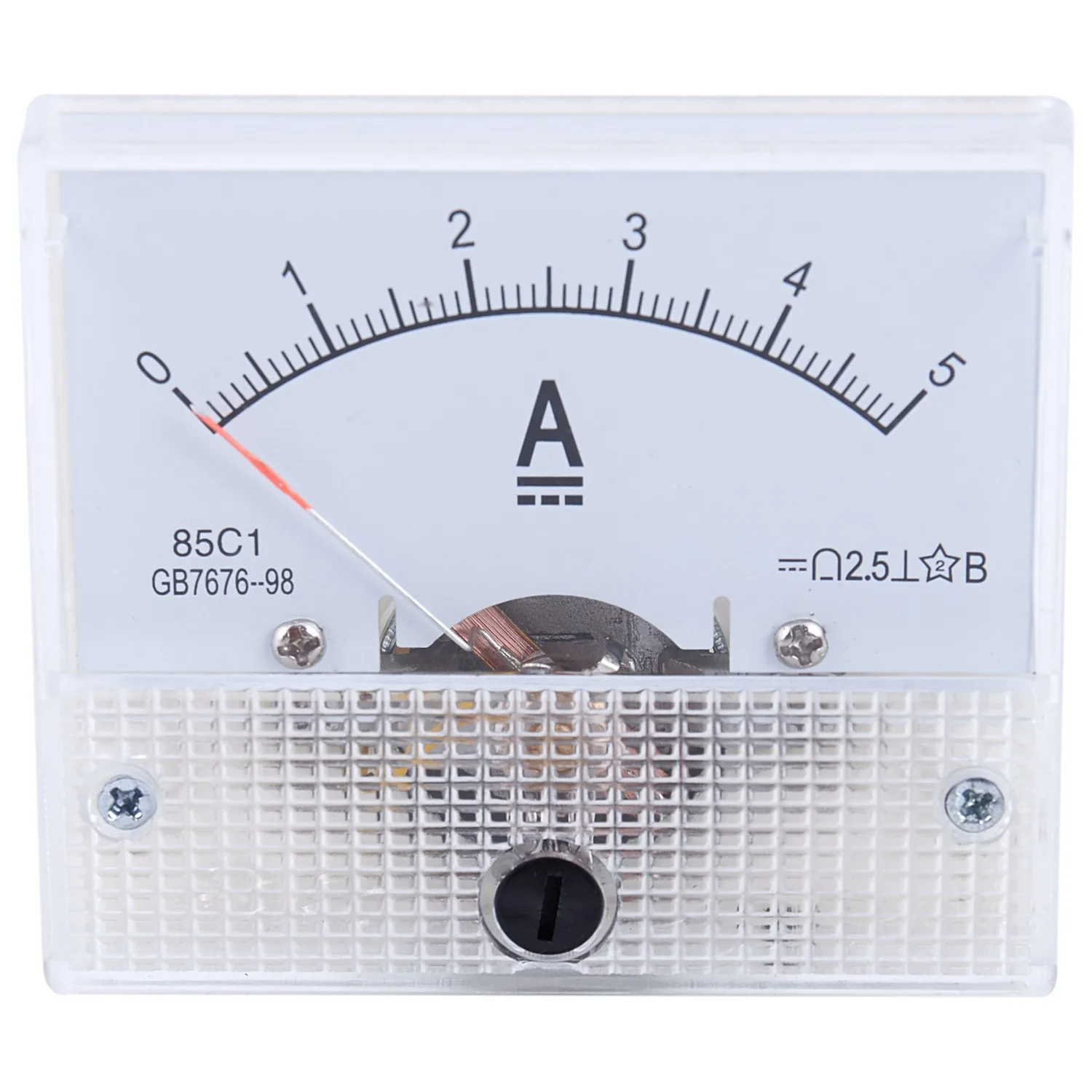 New Style DC 0 100mA Analog Panel Meter Ampere Current Meter Ammeter ...