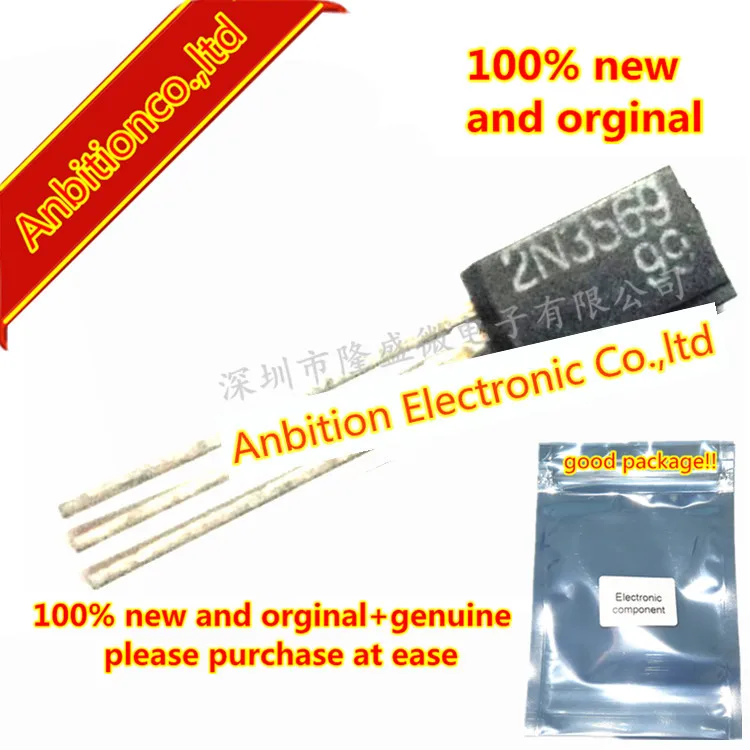 10pcs 100% New Original 2n3569 Npn Mos To-92l Npn Small Signal General ...
