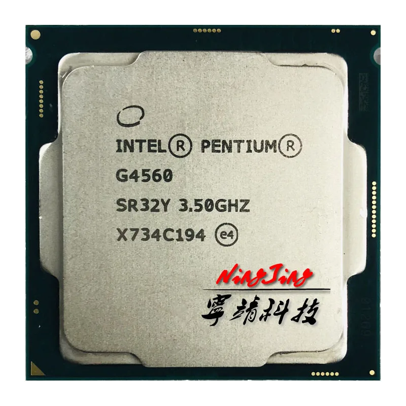 Intel Pentium G4560 3.5 Ghz Dual-core Quad-thread 54w Cpu Processor Lga 1151 - Cpus - AliExpress