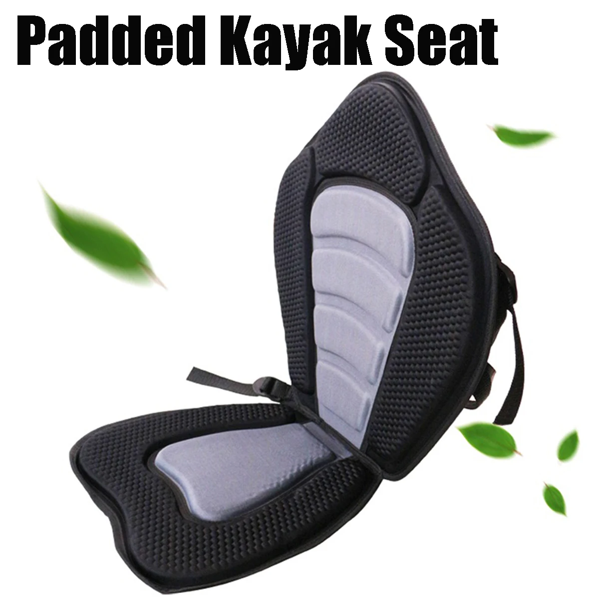Deluxe Padded Kayak Boat Seat Portable Rowing Boat Soft Antiskid Padded ...