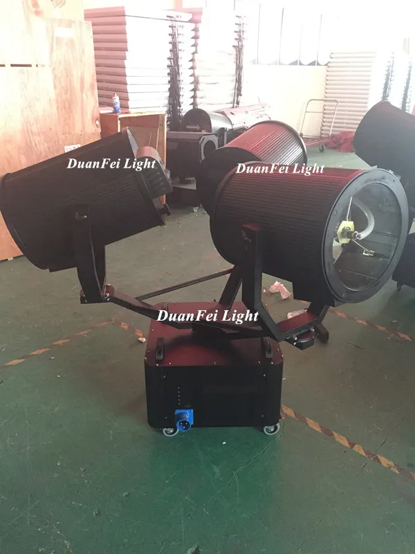 Waterproof Sky Search Light 3x1000w Outdoor Long Beam Sky Light 3 Head ...
