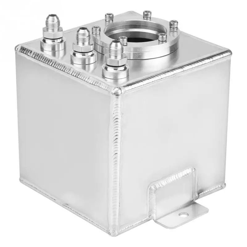 Fuel Swirl Surge Reservoir Tank with AN6 Fittings 2 Litre Fuel Surge ...