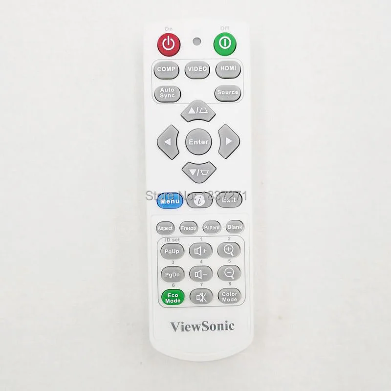 Original Remote Control For Viewsonic Ps501x Ps500x Vs17260 Vs17261 ...