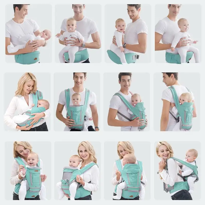 Baby Carrier Soft Sling All Carry With Hip Seat 360 Positions Award ...