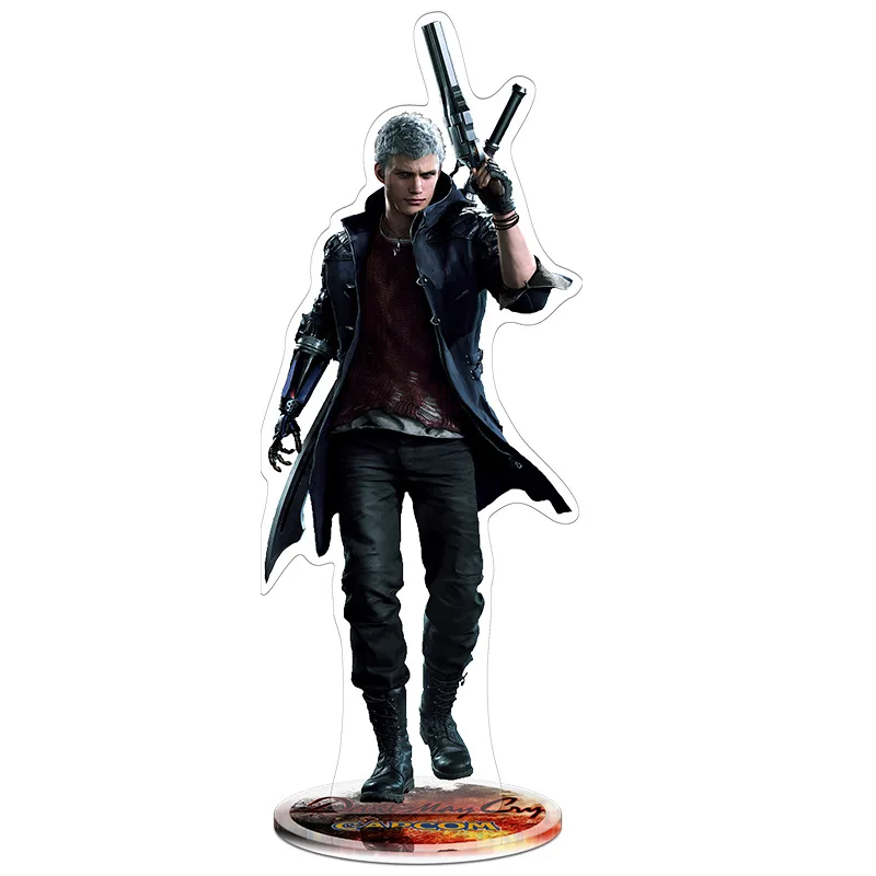 12 pcs/lot Devil May Cry 5 figure toy DMC5 Nero Dante Lady Trish Patty ...