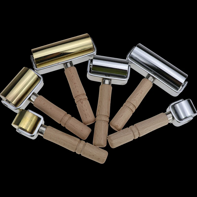 New 26/60/100mm Leather Glue Edges Laminating Roller Craft DIY Handmade ...