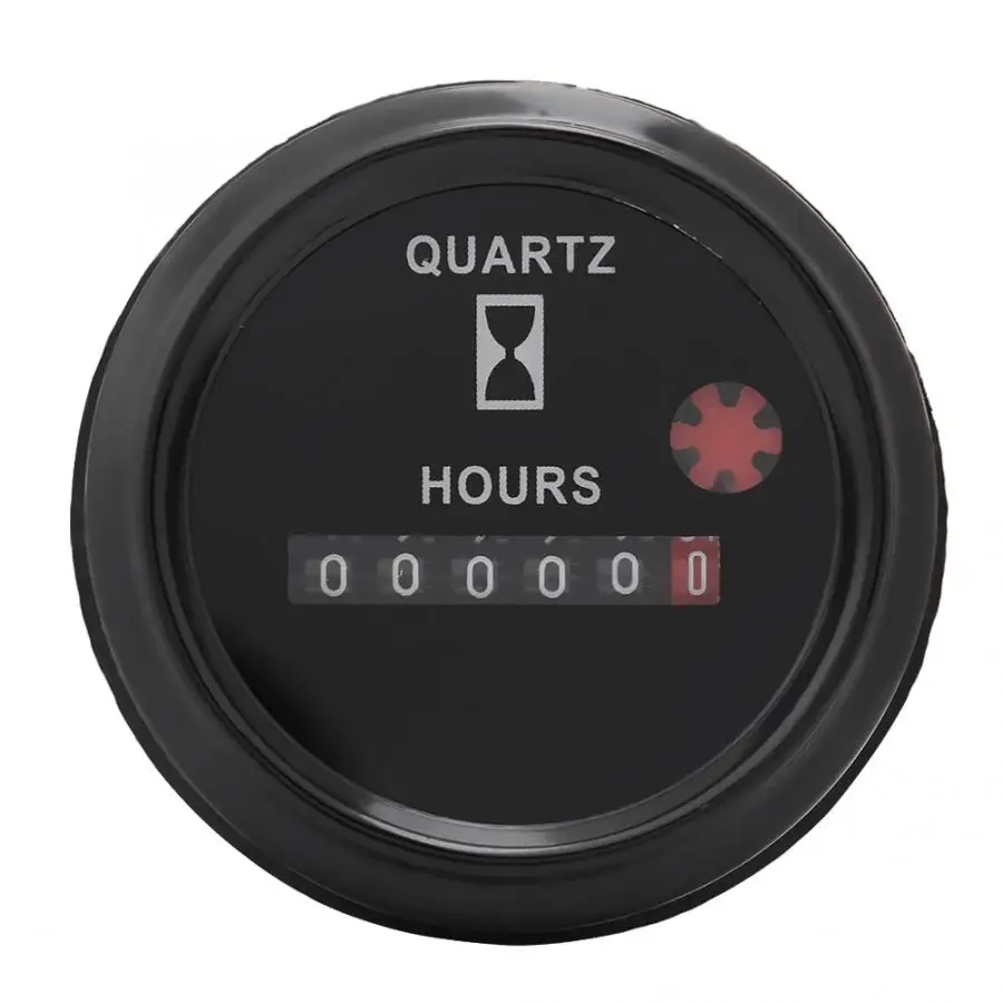 AC-DC-12V-36V-Hour-Meter-6-Digit-Accurate-Round-Waterproof-Hour-Meter ...