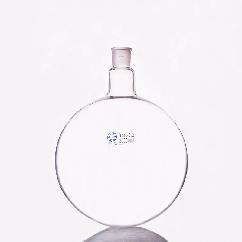 Single Standard Mouth Round-bottomed Flask,capacity 20000ml And Joint ...