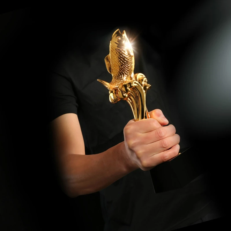 Originality Resin Plating Go Fishing Competition Award Trophy ...