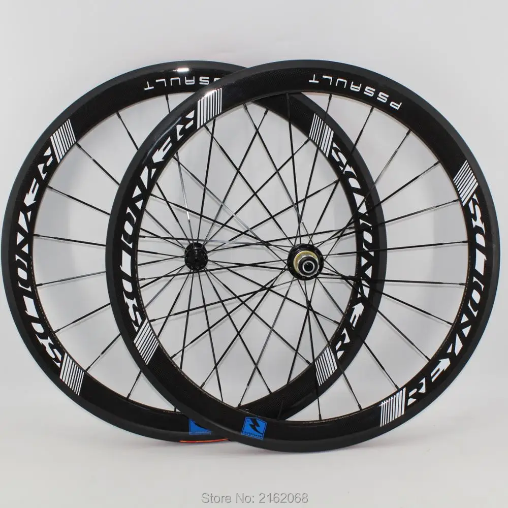 1pair Newest 700C 50mm tubular rims Road bike 3K UD 12K full carbon ...
