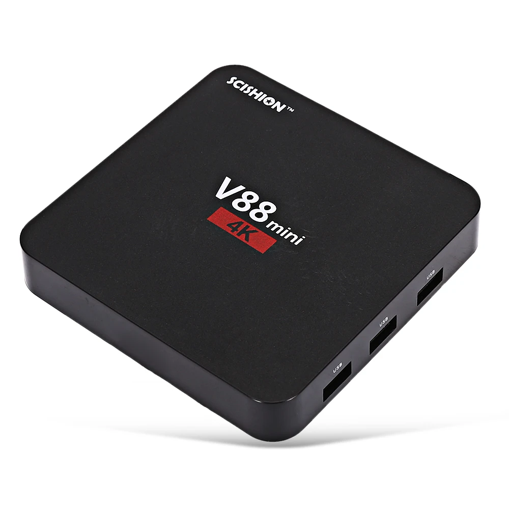 Original SCISHION V88 Mini TV Box RK3229 4 Core 4K 1GB RAM 8GB ROM Set ...