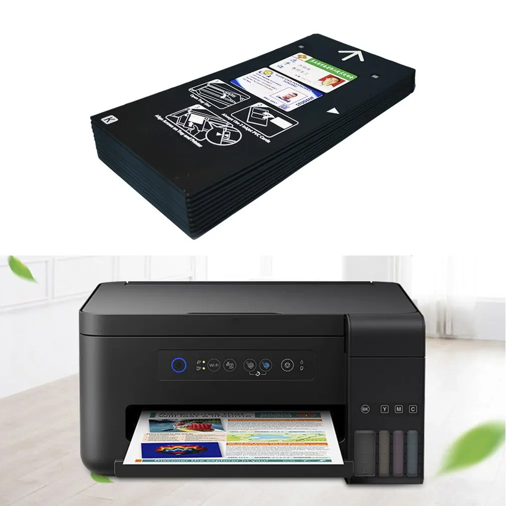 PVC ID Card Tray Plastic card Printing Trays for Canon Type K Printer ...