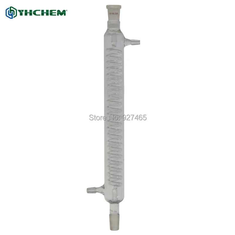 Yhchem 500mm 24/29 Condenser Pipe With Coiled Inner Tube Standard ...