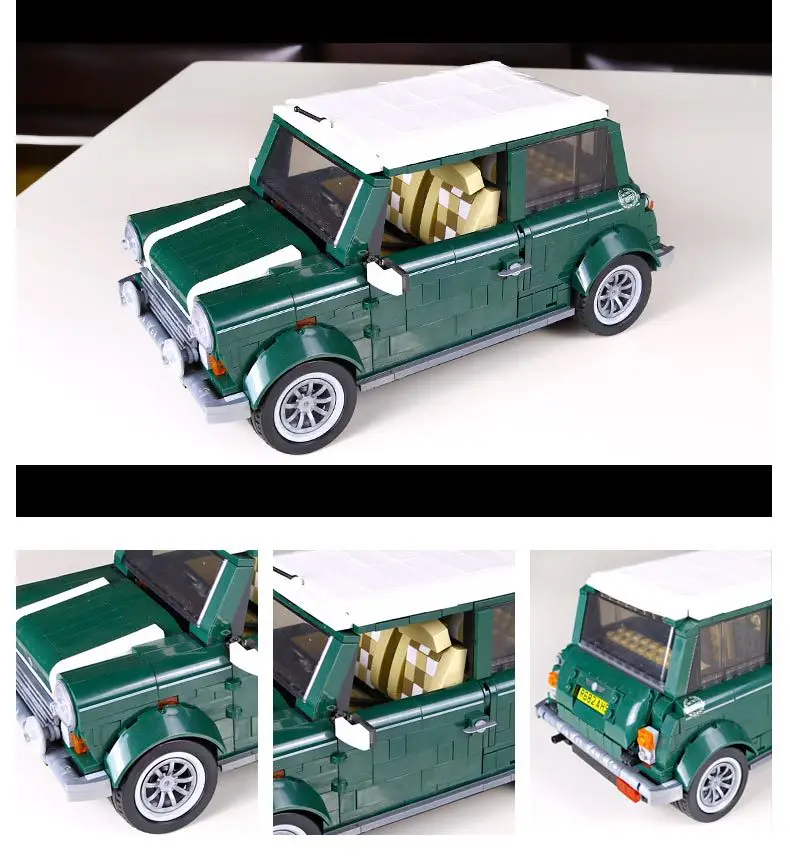 21002 Technic MINI Cooper Creator Expert Building Blocks Car Model ...