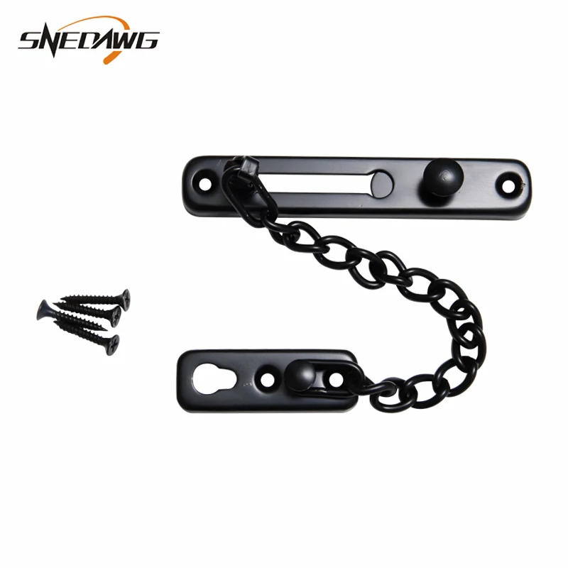 Stainless Steel Security Door Chain Hotel Home Security Sliding Door ...