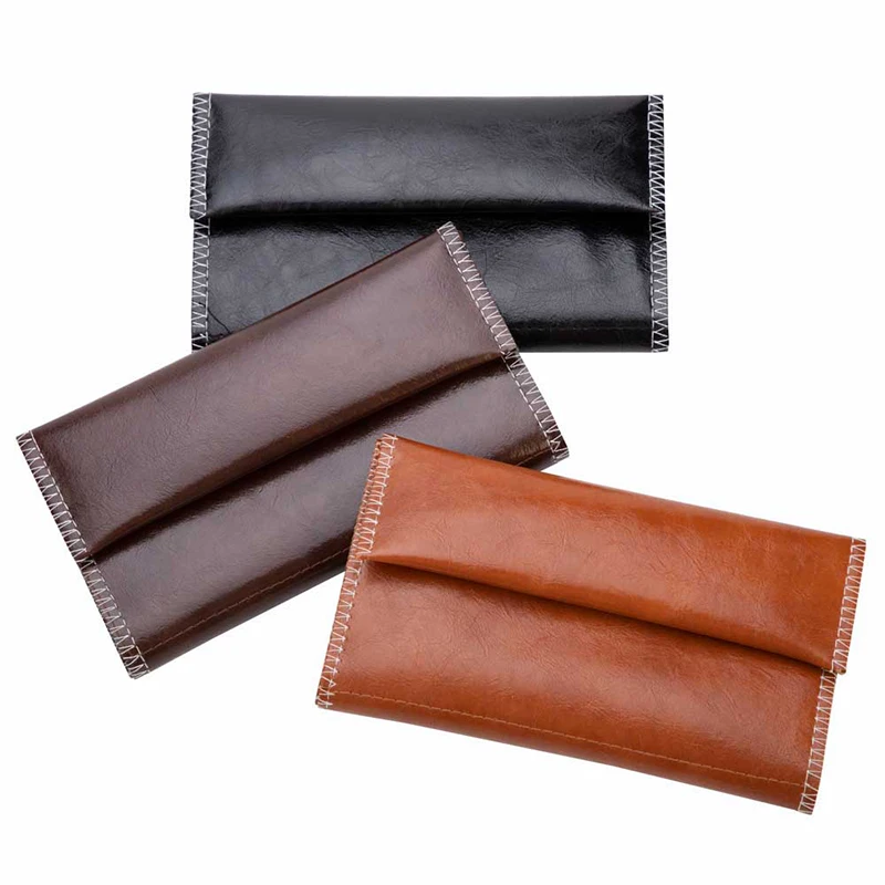 PU Leather Tobacco Bag Portable And Roll Silk Special Cigarette Bag ...