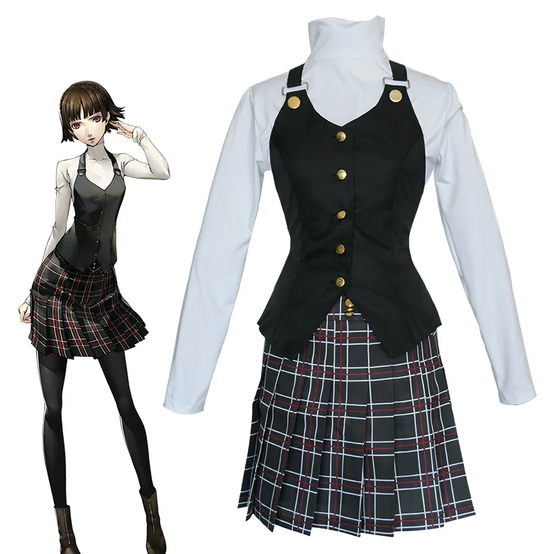 Via-l-ctea-protagonista-persona-5-rainha-makoto-niijima-cosplay-traje ...
