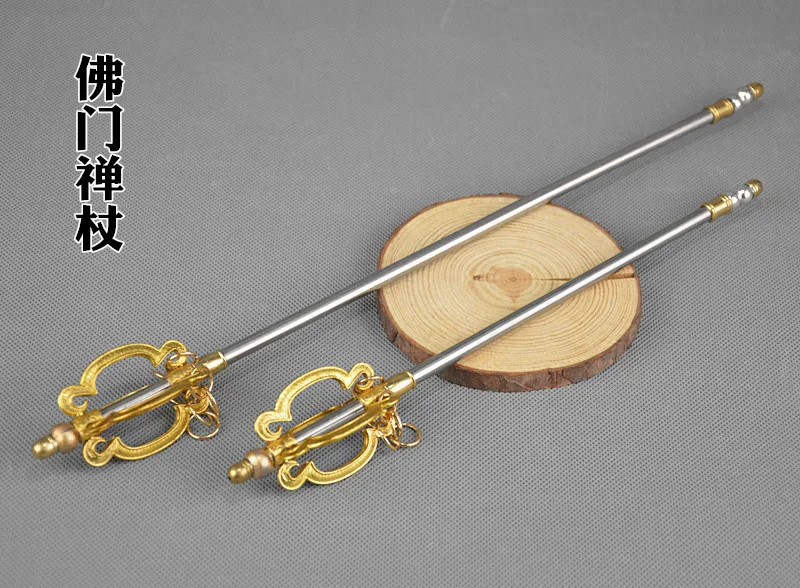 1:6 Ancient Cold Weapon Miniature Weapons Model Tang Monk Priest ...