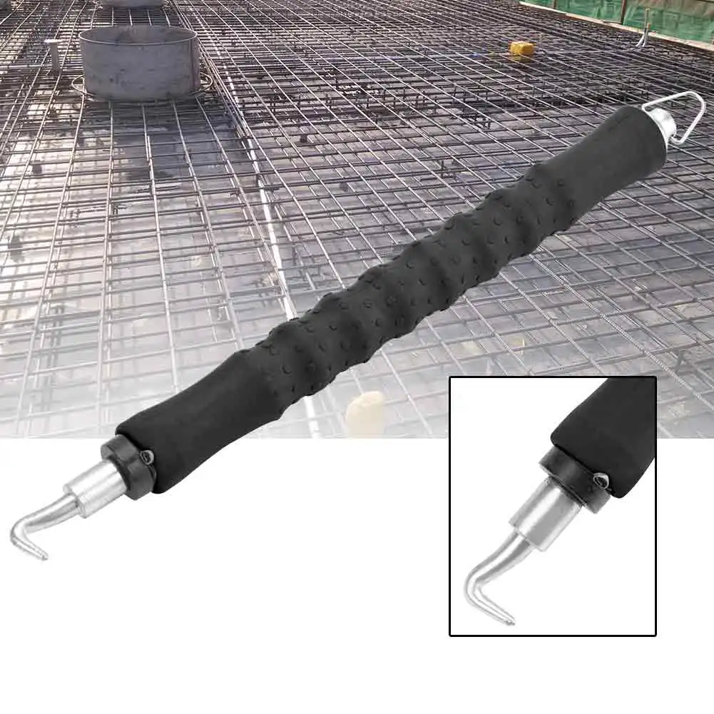 Straight Pulling Wire Rebar Tied Hook Semi-automatic Retractable Rebar ...