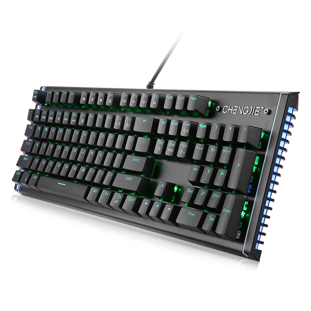 Team Wolf X61 Wired Gaming Mechanical Keyboard Standard 104 Keys ...