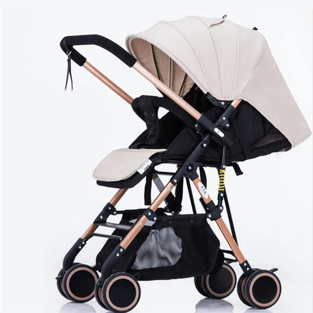Baby Stroller Reclining Lightweight Folding Shock -Absorbering Portable ...