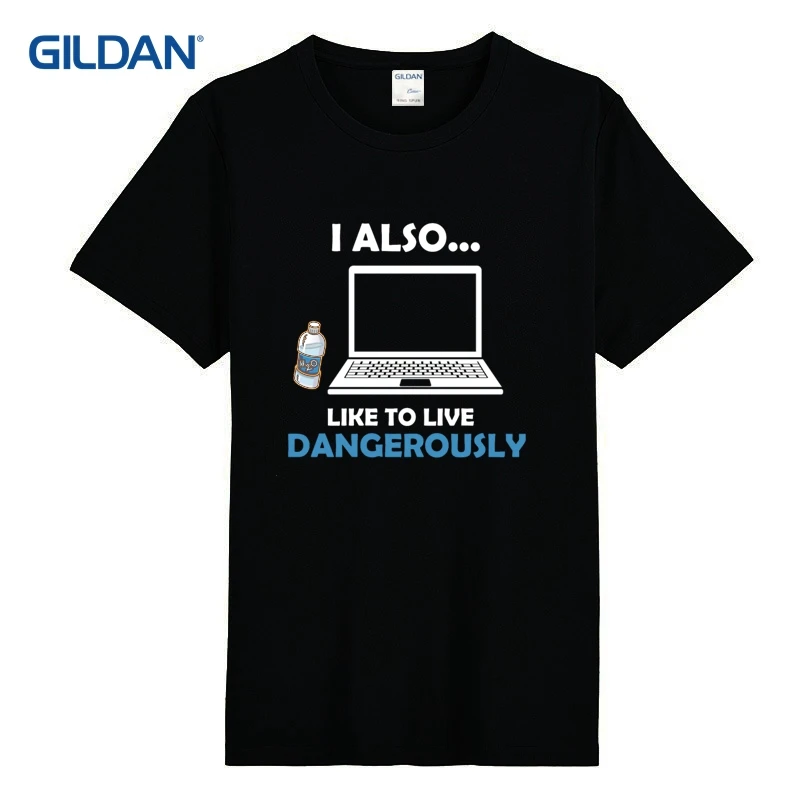 Remote Programmer Hacker Design Shirt Online 2019 Round Neck Dark Tee ...