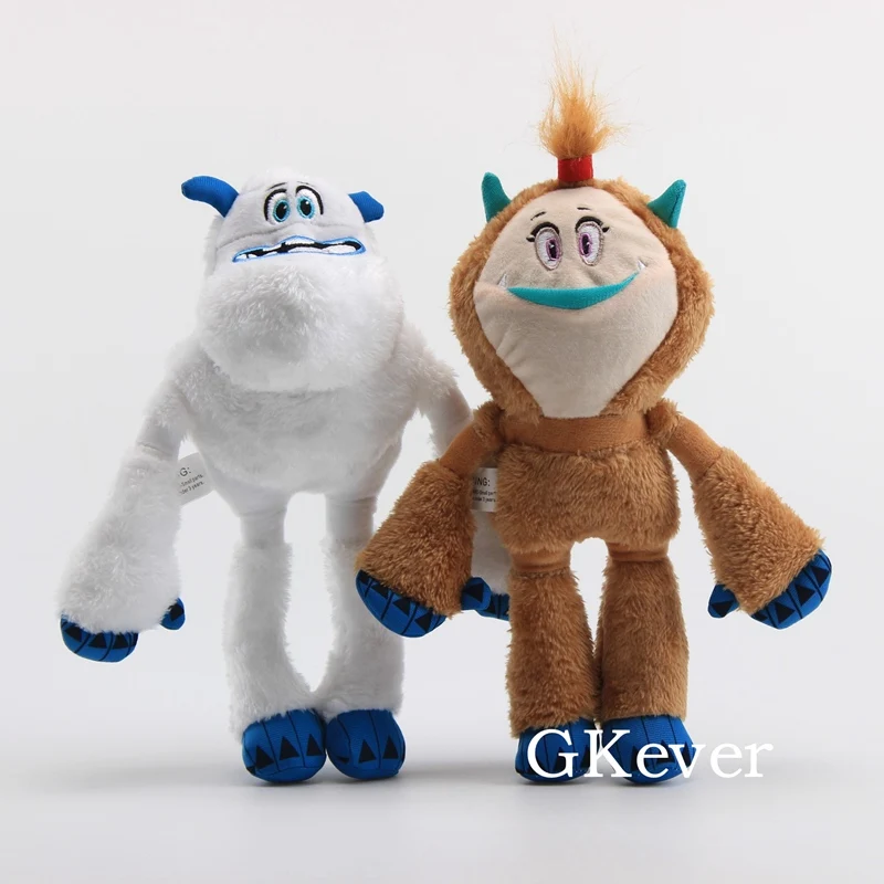 Cartoon-Smallfoot-Migo-Kolka-2-Pcs-Lot-Snowman-Soft-Plush-Toy-Stuffed ...