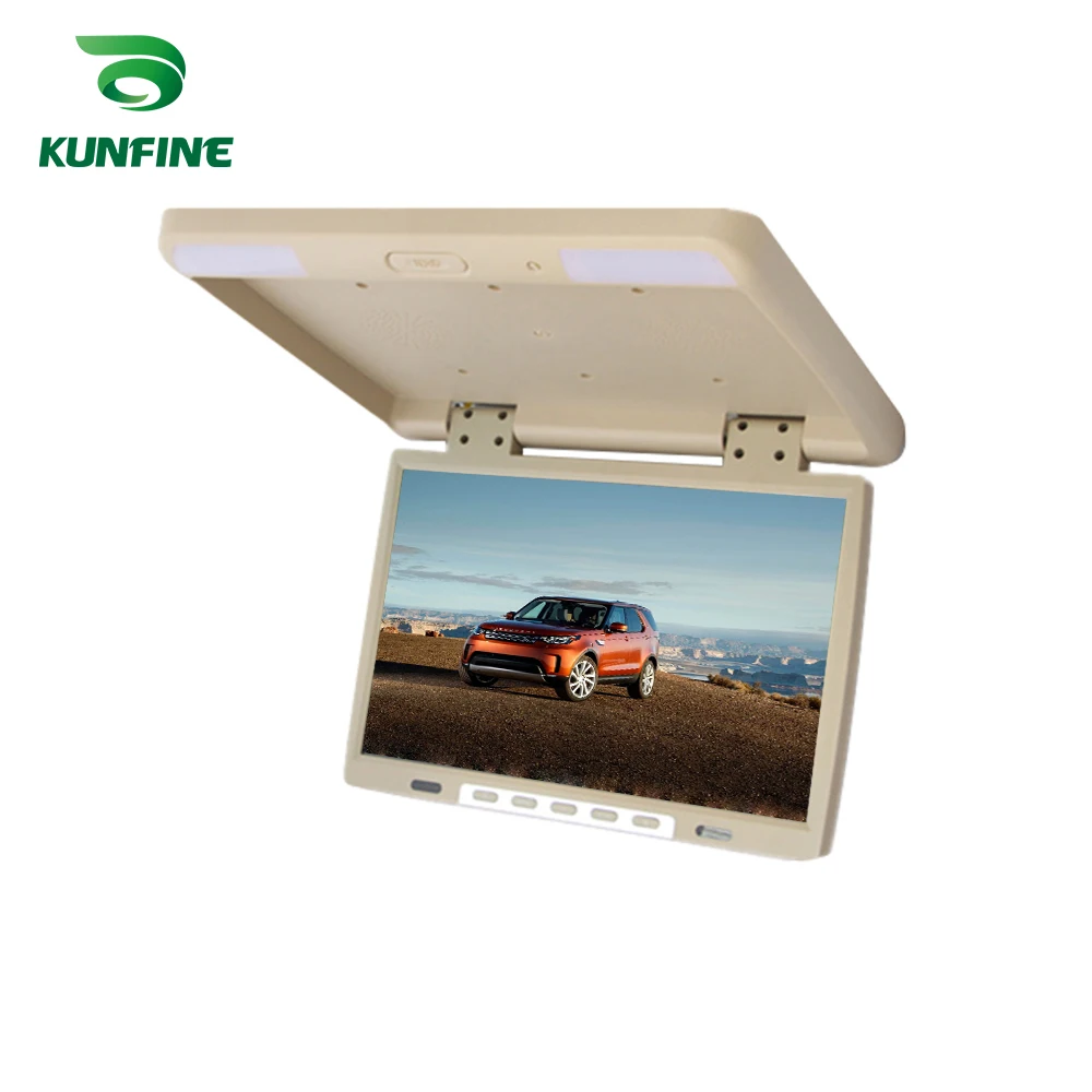 KUNFINE-15-4-INCH-Car-Roof-Monitor-LCD-Flip-Down-Screen-Overhead ...