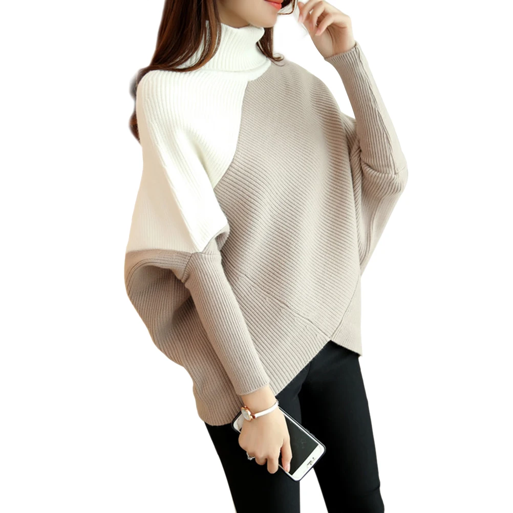 Women Sweaters And Pullovers Autumn Ladies Sweaters Loose Long Sleeve ...