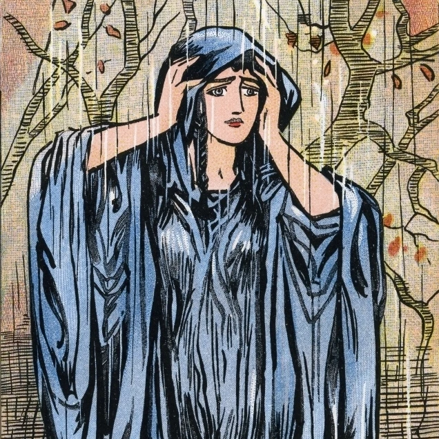 November. Goddess Eudora Poster Print By Mary Evans Picture Library ...