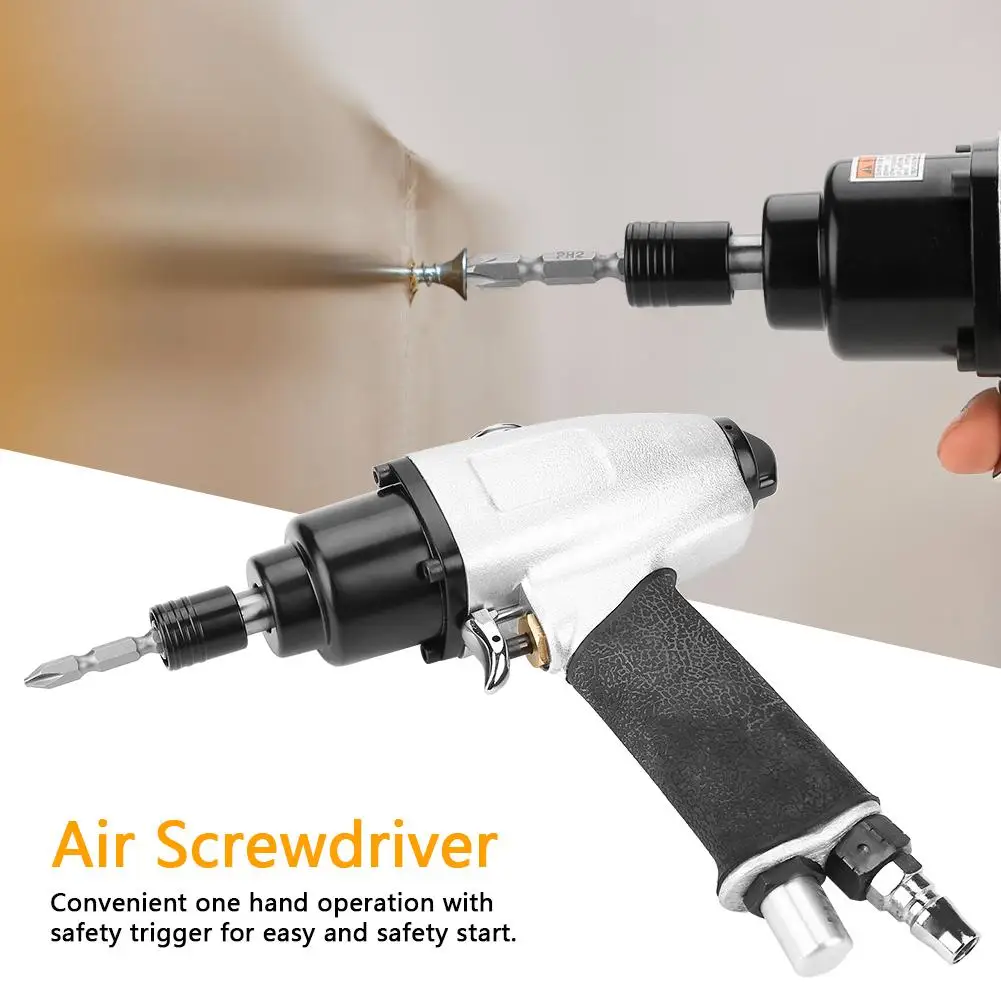 KP-840P Air Screw Driver Gun Industrial 8000rpm Pneumatic Reversible ...